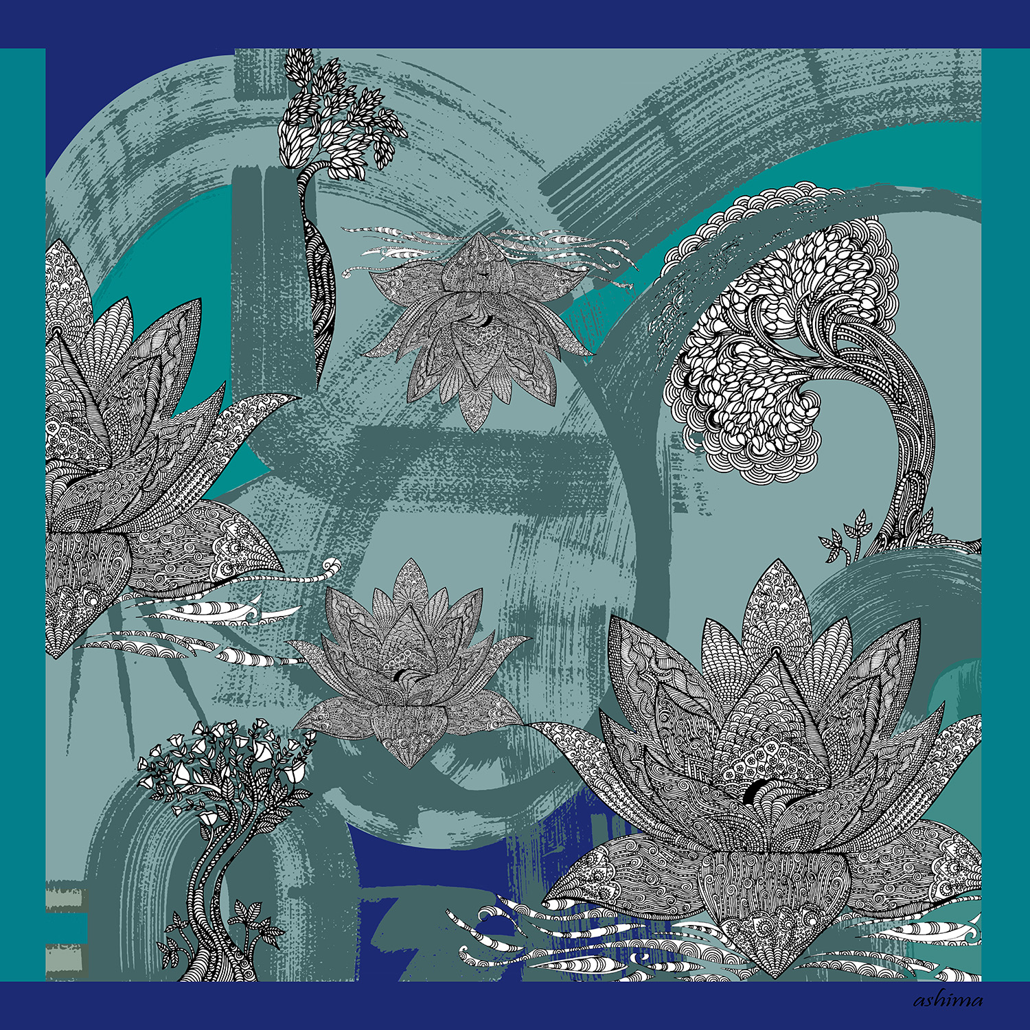 Peace (Blue) - Ashima